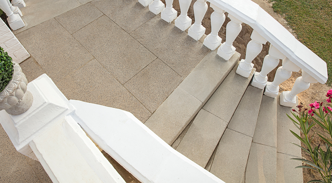 terrazzo steps | Magnacrete.com